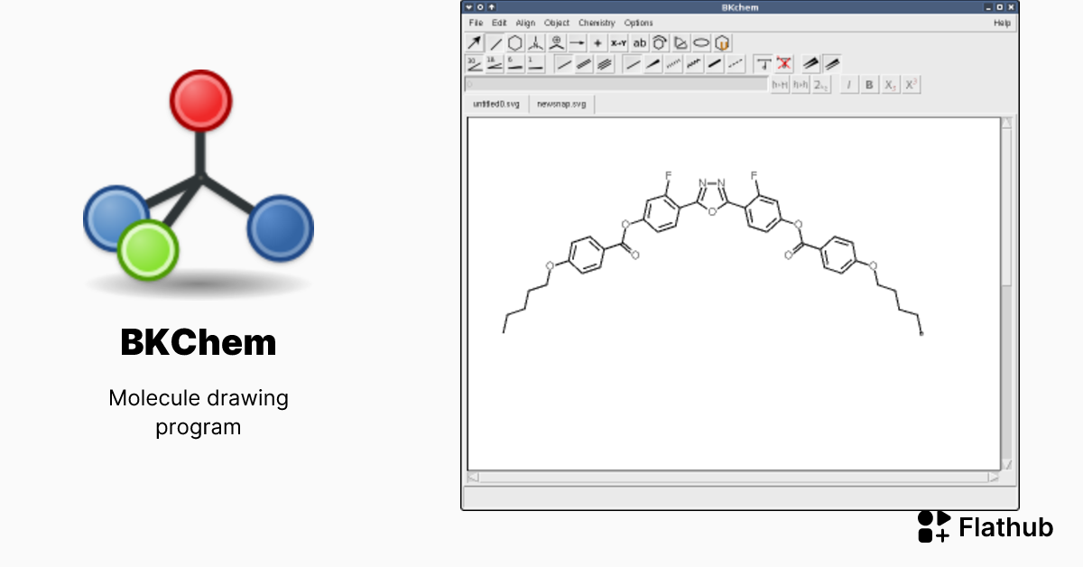 Install BKChem on Linux | Flathub