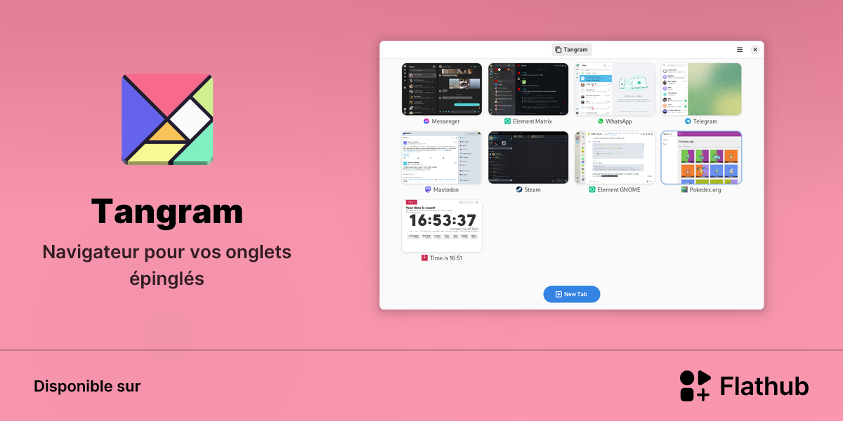 Installer Tangram sur Linux | Flathub
