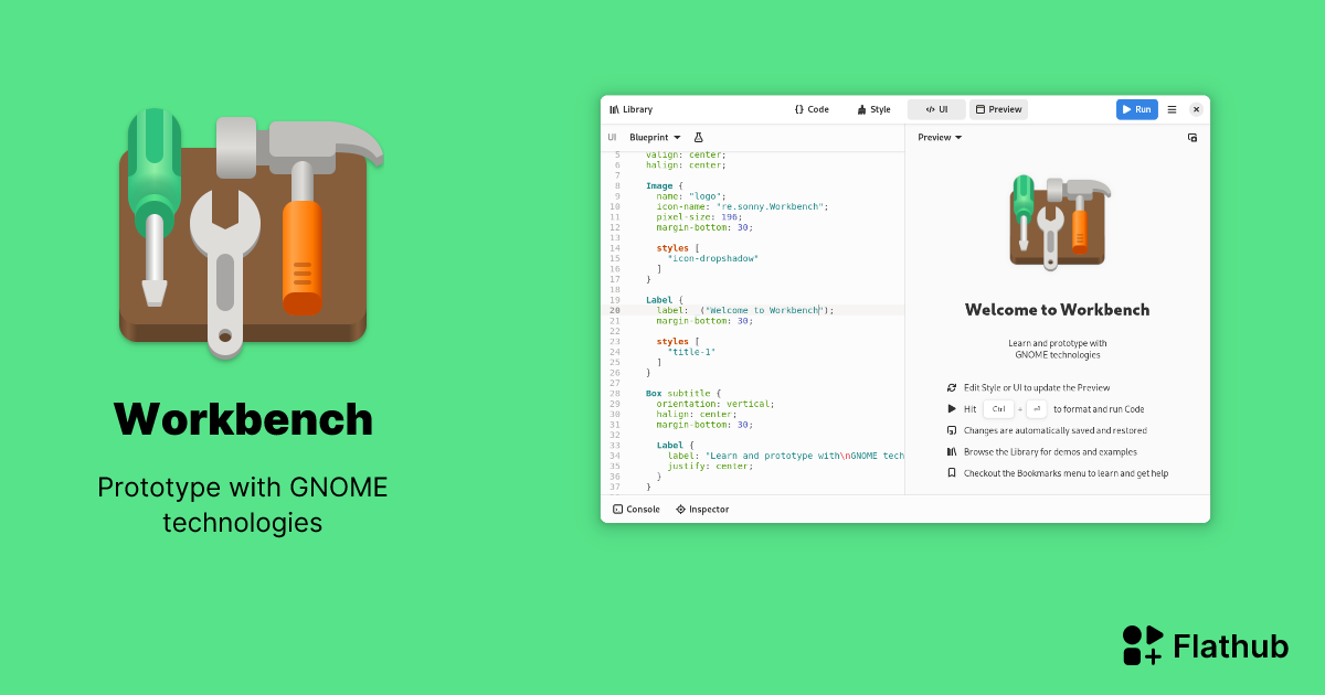 Install Workbench on Linux | Flathub