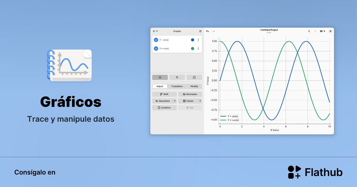 Instalar Gráficos en Linux | Flathub