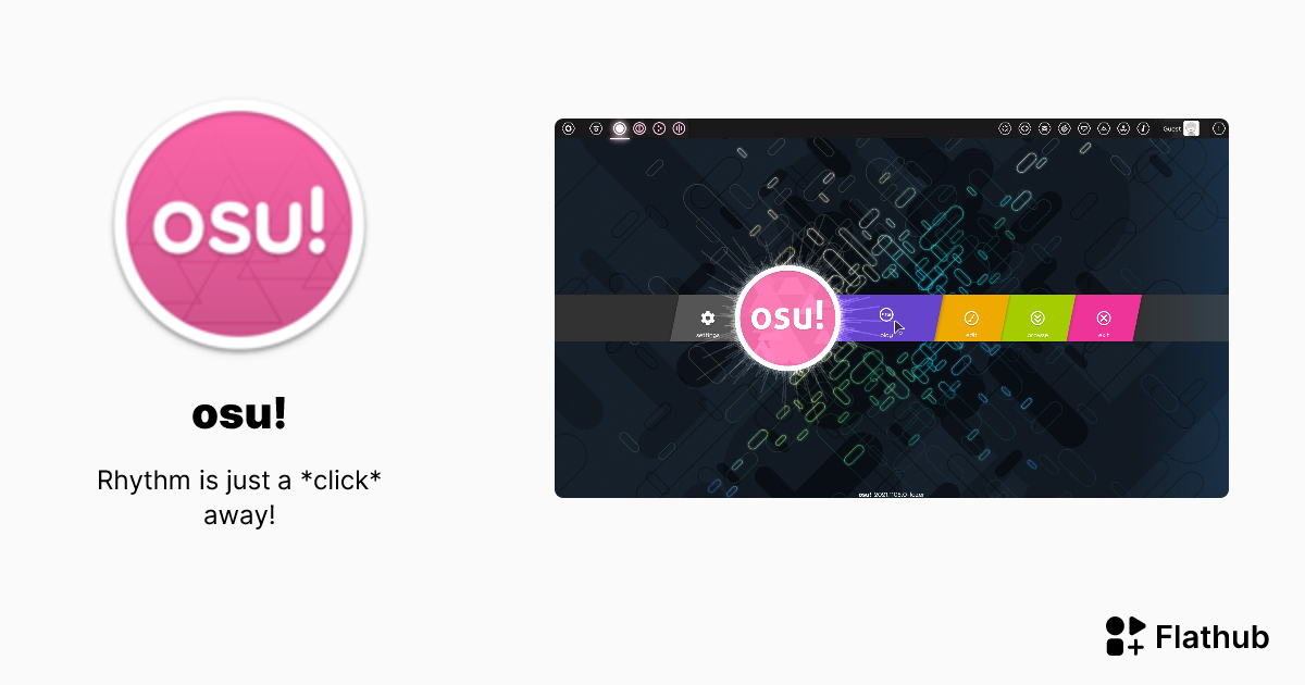Instalar osu! en Linux | Flathub