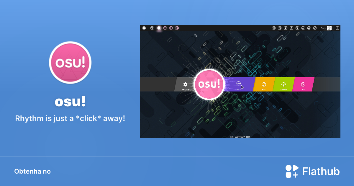 Instalar osu! no Linux | Flathub