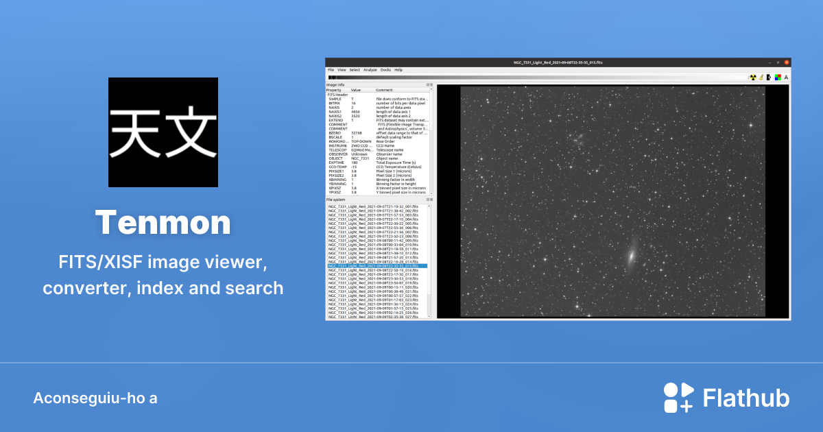 Instal·leu Tenmon a Linux | Flathub