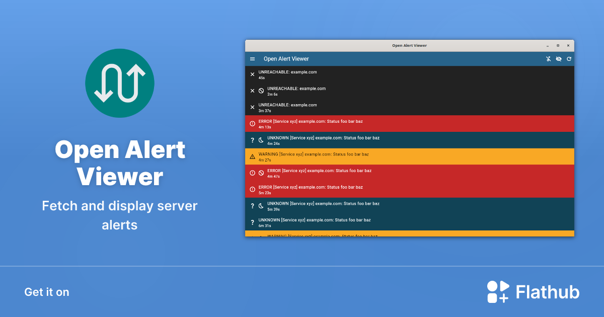 نصب Open Alert Viewer روی گنو/لینوکس | فلت‌هاب