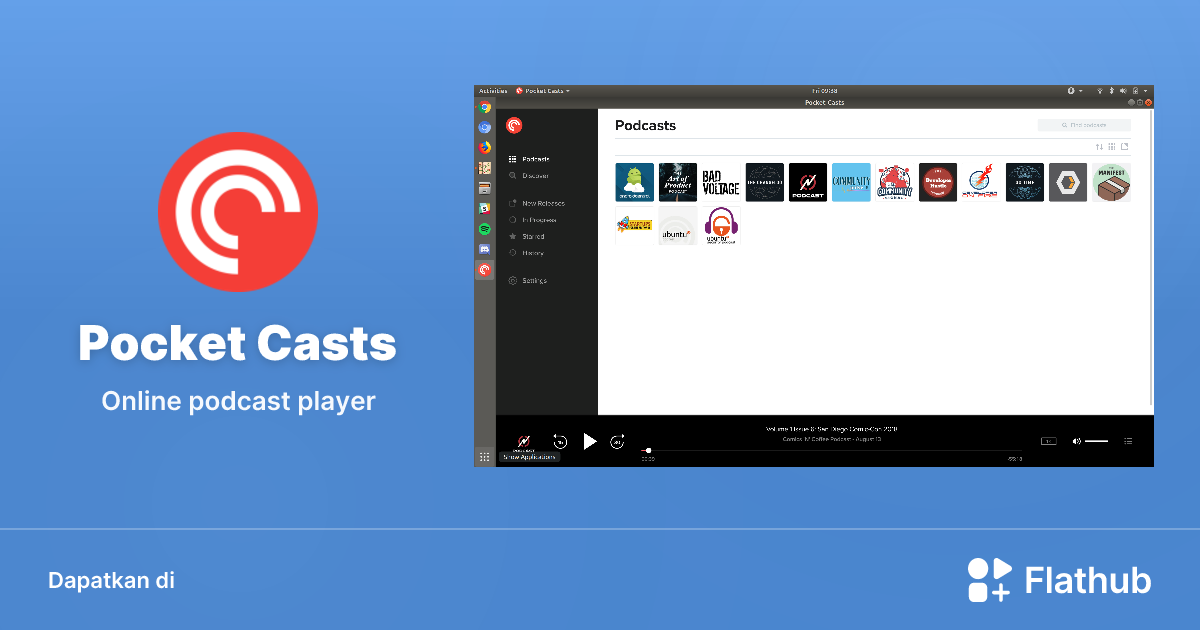 Install Pocket Casts on Linux | Flathub