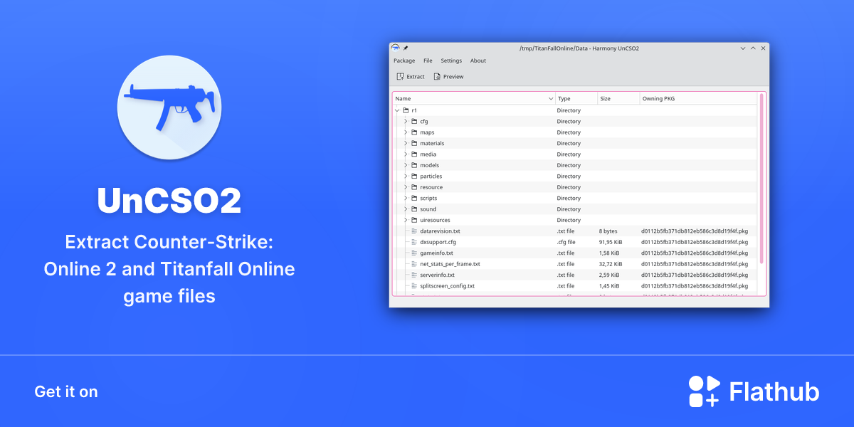 Install UnCSO2 on Linux | Flathub