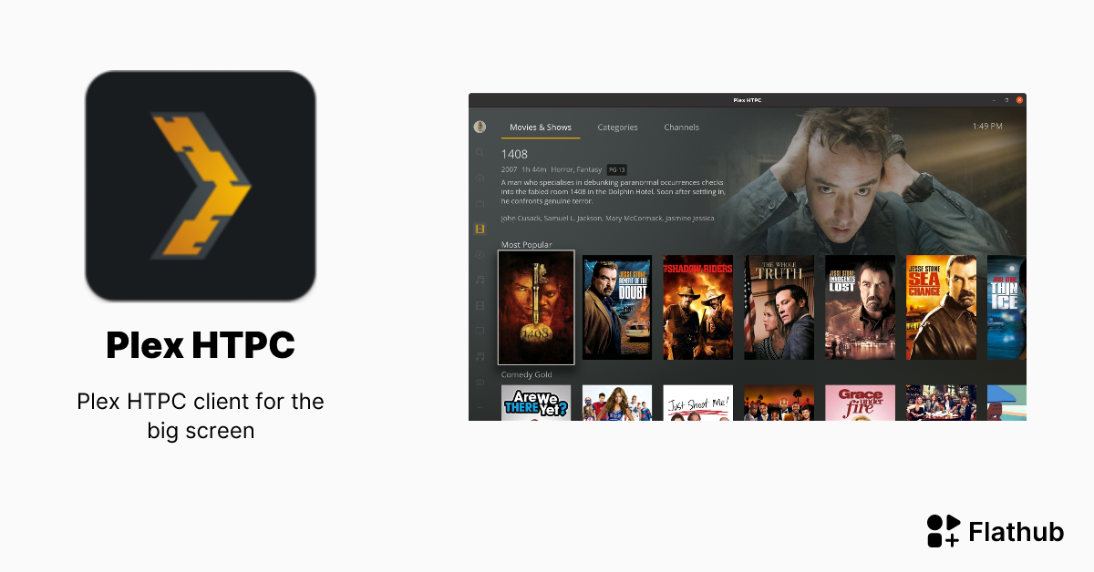 Install Plex HTPC on Linux | Flathub