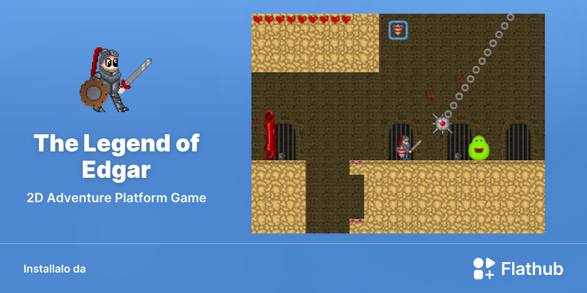 Installa The Legend of Edgar su Linux | Flathub