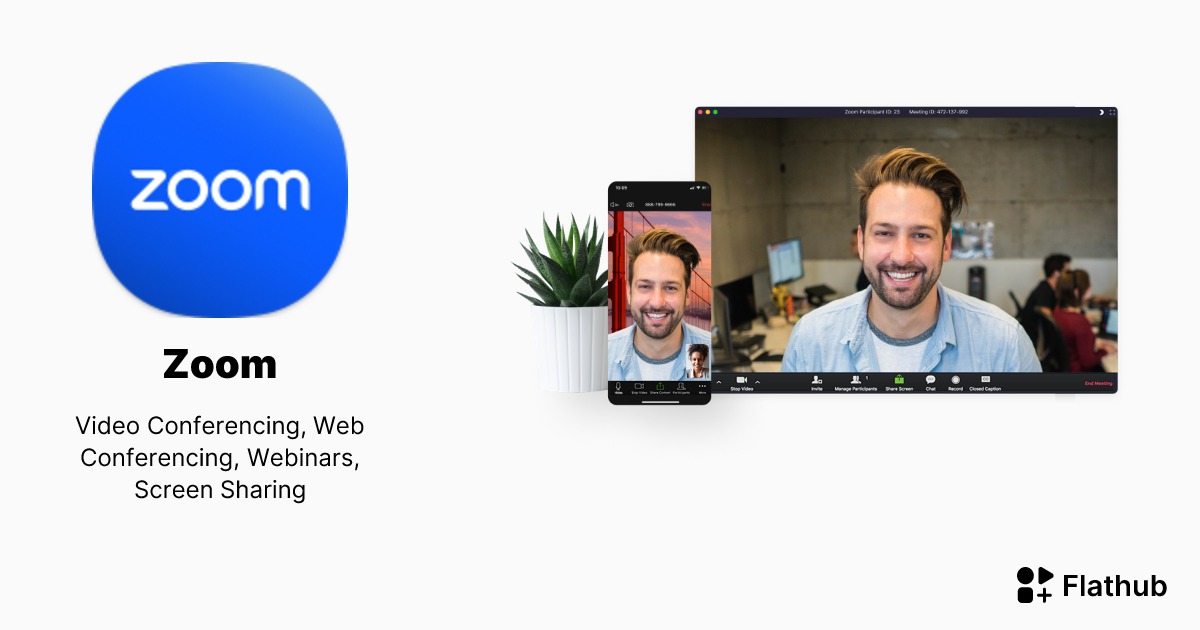 I-install ang Zoom sa Linux | Flathub