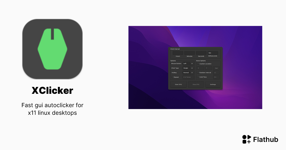 Install XClicker on Linux | Flathub